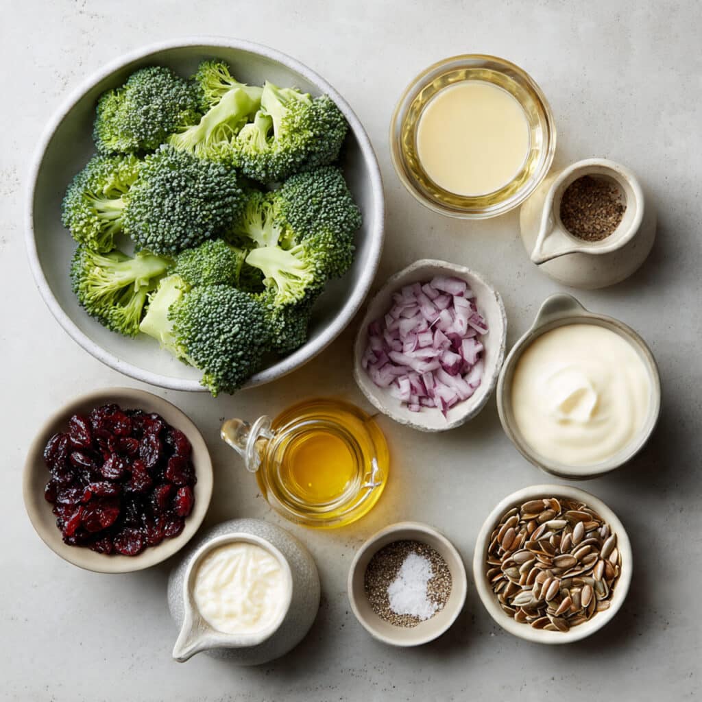 Chopped Broccoli Salad